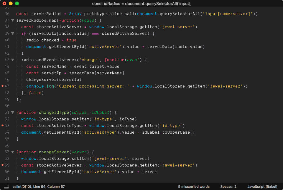 Creating a custom sublime text colour scheme | Chen Hui Jing